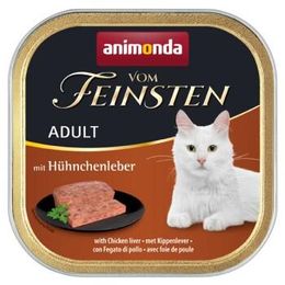 animonda Vom Feinsten Adult H&uuml;hnerleber 32x100 g