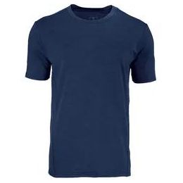 Funktionsshirt LPO "NAKIN BASIC MEN", Herren, Gr. L (52), blau (navy), 94% Polyester;6% Elasthan, körpernah, Shirts, Funktionsshirt mit V-Ausschnitt