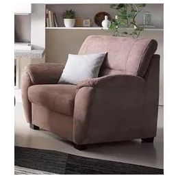 Sit & More Sessel SIT & MORE "Pandora", braun (schoko), B:103cm H:91cm T:90cm, Luxus-Microfaser ALTARA NUBUCK (100% Polyester);Luxus-Microfaser (100% Polyester);Luxus-Microfaser ALTARA NUBUCK (100% Polyester), Sessel