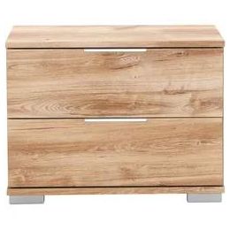 Nachtkommode wimex "Easy", braun (plankeneichefarben), B:52cm H:40cm T:38cm, Sideboards