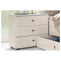 Nachtkommode wimex "Chalet", weiß, B:52cm H:40cm T:38cm, Sideboards, mit 3 Schubladen