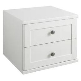 Nachtkommode wimex "Filou", weiß, B:46cm H:38cm T:40cm, Sideboards