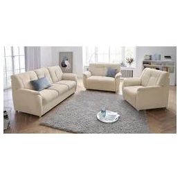 Sit & More Sessel SIT & MORE "Sonoma", beige (creme), B:95cm H:91cm T:90cm, Struktur (100% Polyester);Luxus-Microfaser ALTARA NUBUCK (100% Polyester), Sessel, Polstersessel, mit Federkern