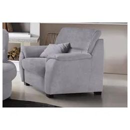 Sit & More Sessel SIT & MORE "Pandora", grau, B:103cm H:91cm T:90cm, Luxus-Microfaser ALTARA NUBUCK (100% Polyester);Luxus-Microfaser (100% Polyester);Luxus-Microfaser ALTARA NUBUCK (100% Polyester), Sessel