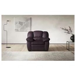 Sessel COTTA "Casino", braun, B:109cm H:88cm T:92cm, SOFTLUX-Kunstleder;Luxus-Microfaser (100% Polyester);Luxus-Kunstleder;NaturLEDER, echtes Rindsleder, Sessel, Polstergarnitur, auch als Set erhältlich
