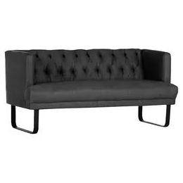 Küchensofa GUTMANN FACTORY "Betto", grau (anthrazit, grau), B:170 H:80 T:74, 100% Polyester, Sofas