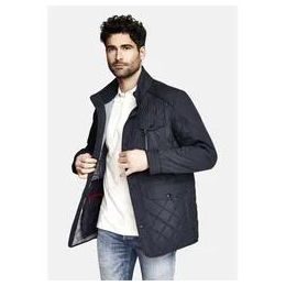 Outdoorjacke NEW CANADIAN "ALL SEASON", Herren, Gr. 70, blau (dunkelblau), 100% Polyester, unifarben, normal, Jacken, mit Strickeinsatz am Innenkragen