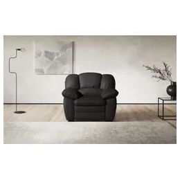 Sessel COTTA "Casino", braun, B:109cm H:88cm T:92cm, SOFTLUX-Kunstleder;Luxus-Microfaser (100% Polyester);Luxus-Kunstleder;NaturLEDER, echtes Rindsleder, Sessel, Polstergarnitur, auch als Set erhältlich