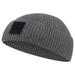 Strickmütze Bruno Banani, Damen, grau, Obermaterial: 85% Baumwolle, 15% Wolle, Mützen