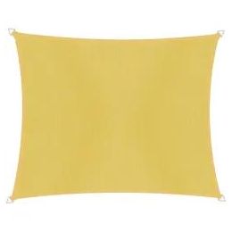 Sonnensegel Windhager "Cannes Rechteck", gelb, B:300cm T:400cm, Polyester, Sonnensegel, 3x4m, gelb