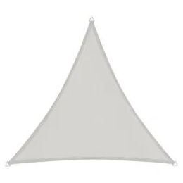 Sonnensegel Windhager "Cannes Dreieck", grau, B:500cm T:500cm, Polyester, Sonnensegel, 5x5x5m, grau