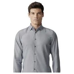 Businesshemd Venti "Venti Businesshemd uni", Herren, Gr. 41, Normalgrößen, braun (hellbraun), 100% Baumwolle, unifarben, schmal, Hemden