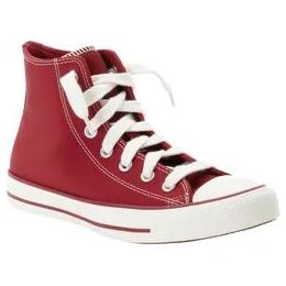 Sneaker Converse "CHUCK TAYLOR ALL STAR CANVAS + SUEDE", Gr. 42,5, schwarz (park rot, egret, schwarz), Textil, Sportlich, Schuhe