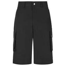 Cargoshorts PEQUS "PEQUS PEQUS Island Defender Ripstop Cargo", Herren, Gr. L, US-Größen, schwarz, 99% Baumwolle, 1% Polyurethan, unifarben, normal, Hosen