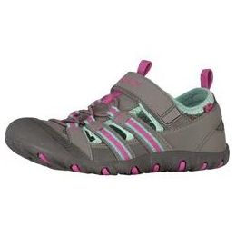 Outdoorsandale Trollkids "Kids Sandefjord Sandal XT", Gr. 32, pink (anthrazit, pink), Synthetik, Textil, Schuhe
