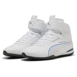 Sneaker Puma "BMW M Motorsport Neo Cat 3.0 Mid Sneakers Erwachsene", Gr. 41, blau (weiß cool cobalt blau), Obermaterial: Synthetik, Textil; Futter: Textil; Innensohle: Textil; Laufsohle: Gummi, Schuhe