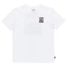 T-Shirt Billabong, Kinder, Gr. 14 (158/164), weiß, Single Jersey, Obermaterial: 100% Baumwolle, unifarben, sportlich, Rundhals, Kurzarm eingesetzt normaler Saum, Shirts