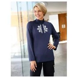 Funktionsshirt Catamaran "Funktions-Shirt", Damen, Gr. 40/42, blau (marine), 90% Polyester, 10% Elasthan, bedruckt, gemustert, unifarben, Shirts