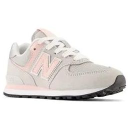 Sneaker New Balance "PC574", Gr. 34,5, rain cloud, p, Leder, Textil, Schuhe