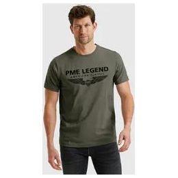 PME-Legend T-Shirt PME LEGEND, Herren, Gr. M, grau (beluga), Jersey, Obermaterial: 95% Baumwolle, 5% Elasthan, casual, schmal normal, Rundhals, Kurzarm eingesetzt Bündchen, Shirts, klassischer Rundhalsausschnitt