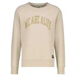 alife and kickin Sweatshirt ALIFE & KICKIN "Herren LevinAK A", Herren, Gr. M, beige (pumice), 50% Baumwolle 50% Polyester, Sweatshirts