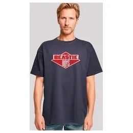 Oversize-Shirt F4NT4STIC "The Beastie Boys", Herren, Gr. 4XL, blau (navy), Obermaterial: 100% Baumwolle, casual, oversize, Rundhals, ohne Bündchen, Shirts, Premium Qualität