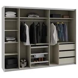 Inneneinteilung FORTE, grau, B:71,5cm H:78,2cm T:52,7cm, Spanplatte, Schrankinneneinteiler, Inneneinteilung, Ordnung, Übersichtlichkeit