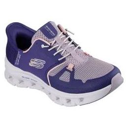 Slip-On Sneaker Skechers "GLIDE-STEP PRO", Damen, Gr. 35, bunt (lila, rosa), Textil, sportlich, Schuhe, Slipper, Freizeitschuh mit komfortabler Heel Pillow Funktion