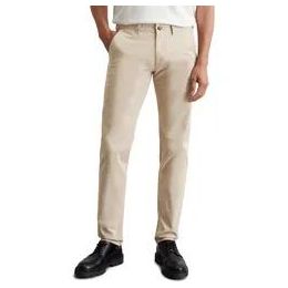 Marc O'Polo Chinohose MARC O'POLO "aus Bio-Baumwoll-Mix", Herren, Gr. 34, Länge 32, grau (dapple gray), Obermaterial: 97% Baumwolle, 3% Elasthan, unifarben, figurbetont normal, Hosen