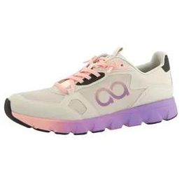 Sneaker TENHAAG "Tenhaag Sneaker Mesh", Damen, Gr. 39, lila (grau, lila), Textil, Casual, Schuhe