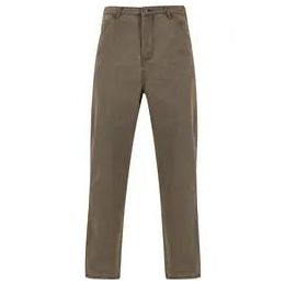 Stoffhose ANOTHER COTTON LAB "Another Cotton Lab Carpenter Pant", Herren, Gr. L, US-Größen, schwarz, 100% Baumwolle, unifarben, normal, Hosen