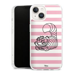 DeinDesign iPhone 14 Handy Silikon Hülle Case transparent Handyhülle Official Licensed Product Alice In Wonderland Disney Silikon Case