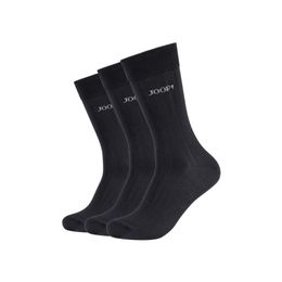 JOOP! Kniestrümpfe JOOP "premium essentials", Herren, Gr. 43 (46), schwarz, Baumwolle, Elasthan, Polyamid, unifarben, elastisch, Socken, mit elastischem Bund