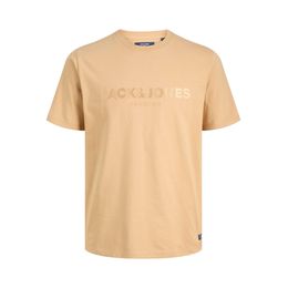 Jack & Jones Premium T-Shirt 'JPRBluloyal' Herren Gr&ouml;&szlig;e S dunkelbeige