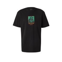 Vans T-Shirt 'Read The Room' Herren Gr&ouml;&szlig;e XXL gr&uuml;n / orange / schwarz