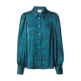 Sel by peppercorn Peppercorn Blouse 'Raya Giada' female size L Dusty blue / Dark blue / Petrol