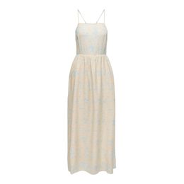 Only Kleid 'ONLEloise' Damen Gr&ouml;&szlig;e 42 ecru / royalblau