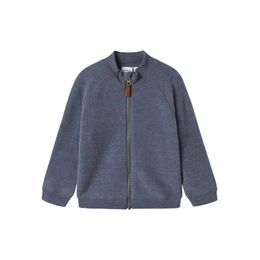 name it Strickjacke Jungen Gr&ouml;&szlig;e 122/128 basaltgrau