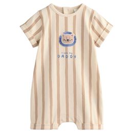 next Strampler Jungen Gr&ouml;&szlig;e 86 beige / camel / taubenblau
