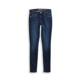 Tom Tailor Denim Damen TTJONA SKINNY Jeans, blau, Uni, Gr. 30/30
