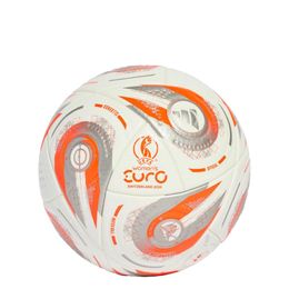 adidas Performance Ball 'UEFA Wo's EURO25 Final Pro' Herren Gr&ouml;&szlig;e 5 grau / dunkelorange / wei&szlig;