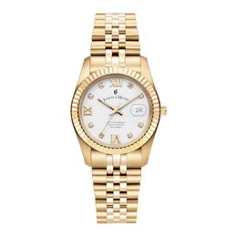Jacques du Manoir Analog Watch female Gold size One Size