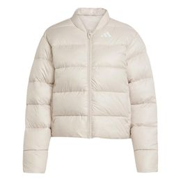 adidas Sportswear Sportjacke 'Essentials' Damen Größe 5XL/6XL beige / weiß
