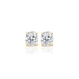 Fiocco Jewelry Earrings 'Giselle' female Yellow size 11 cm x 8 cm x 2cm