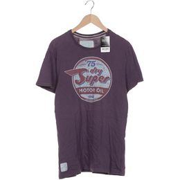 Superdry T-Shirt Herren Größe XL Second Hand lila