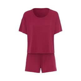 Lscn By Lascana Short Pajama Set female Red size 44/46