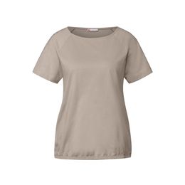 Street One T-Shirt Damen Größe M dunkelbeige