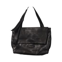 The Bridge Handtasche gross Leder Damen Größe One Size Second Hand schwarz