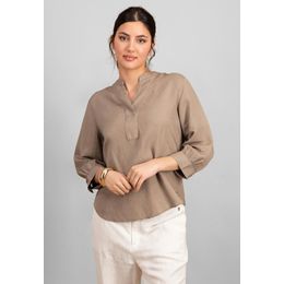 Fynch-Hatton Bluse Damen Gr&ouml;&szlig;e S/M dunkelbeige