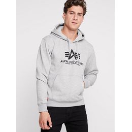 Alpha Industries Sweatshirt 'Basic' male Grey size XL